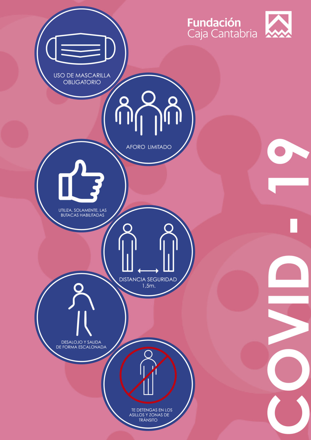 Normas COVID-19 - Fundación Caja Cantabria